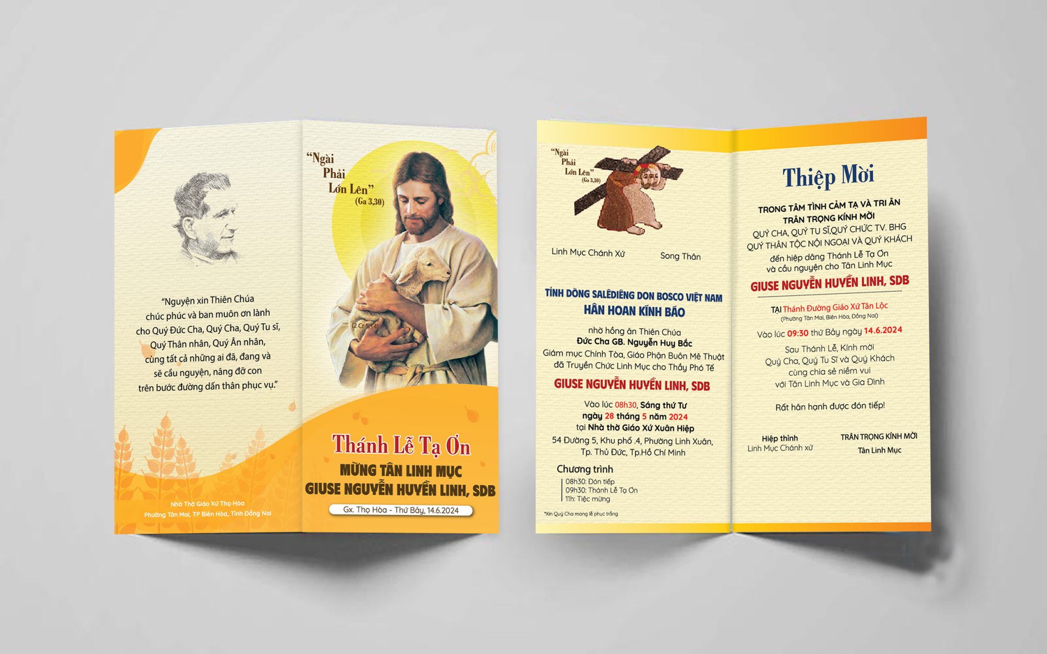 [Share free] Chia sẻ file thiệp mừng Lễ Tạ Ơn Tân Linh Mục - Phước Nguyễn